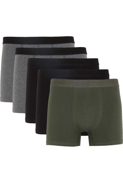 DeFacto Defacto Fit Regular Fit 5'li Boxer T4921AZ22AU