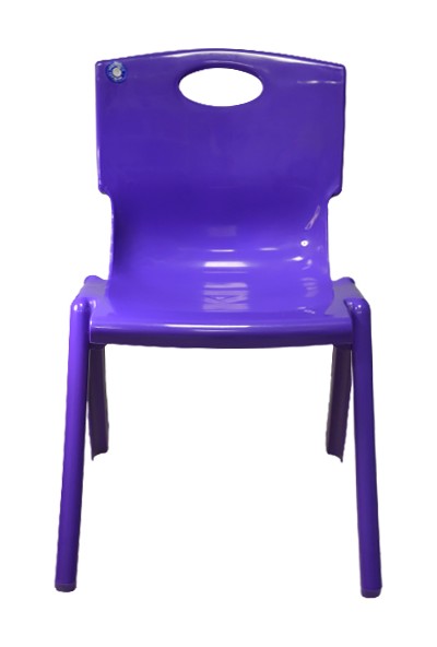 Temel Kırılmaz Çocuk Sandalyesi – Kreş ve Anaokulu Sandalyesi Mor 3 Adet