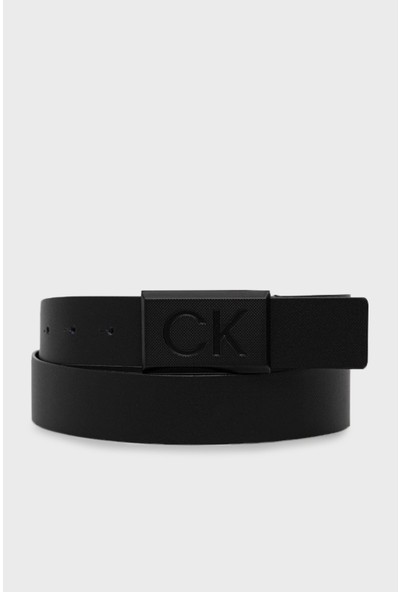 Calvin Klein Hakiki Deri Kemer Erkek Kemer K50K509656 Bax