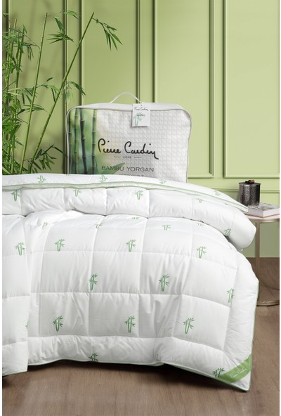 Pierre Cardin Green Bambu Yorgan Tek Kişilik