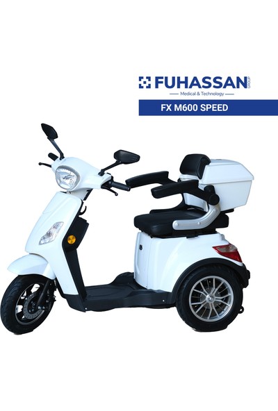 3 Tekerlekli Elektrikli Scooter (Fx M600 Speed) 3 Tekerlekli Elektrikli Scooter (Fx M600 Speed)