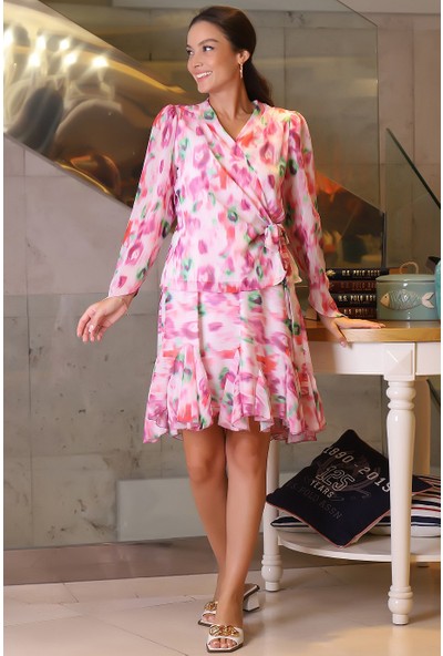 Pileli Renkli Kadın Etek 04-2y2