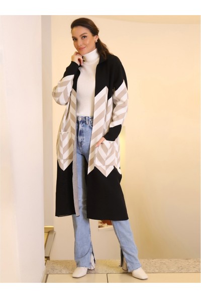 Renkli Bayan Hırka 3269-2K2