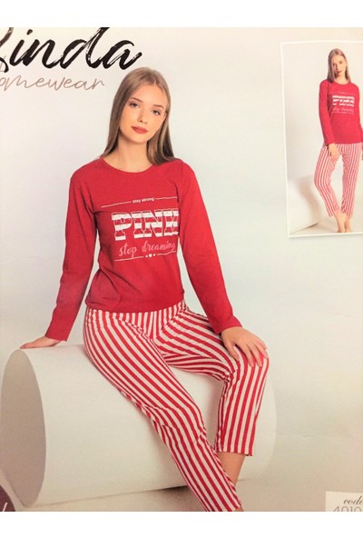 Rinda Genç Bayan Pijama Takımı Rinda Genç Bayan Pijama Takımı