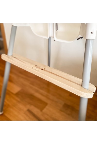 Masif Ahşap Mama Sandalyesi Ayak Koyma Desteği-Ikea Antilop, E Bebek Baby Plus Star, Faros Orzo Uyumlu Masif Ahşap Mama Sandalyesi Ayak Koyma Desteği-Ikea Antilop, E Bebek Baby Plus Star, Faros Orzo Uyumlu