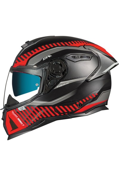 Nexx SX.100R Skıdder Mat Siyah-Kırmızı Kask Nexx SX.100R Skıdder Mat Siyah-Kırmızı Kask