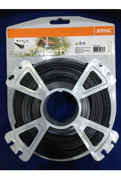Stıhl Ot Misinesi 3.3MM/38METRE 4 Köşeli (Kare) Stıhl Ot Misinesi 3.3MM/38METRE 4 Köşeli (Kare)