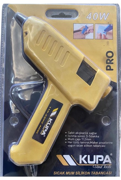 Ahi Osmanlı Hırdavat Mum Silikon Tabancası 40W