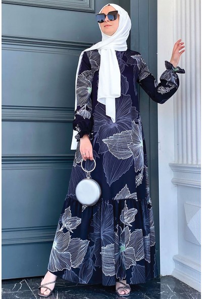 Rabia Şamlı Hale Siyah Elbise