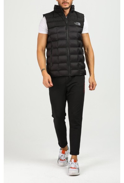 The North Face Retro Vst Yeni Sezon Slim Fit Siyah Yelek