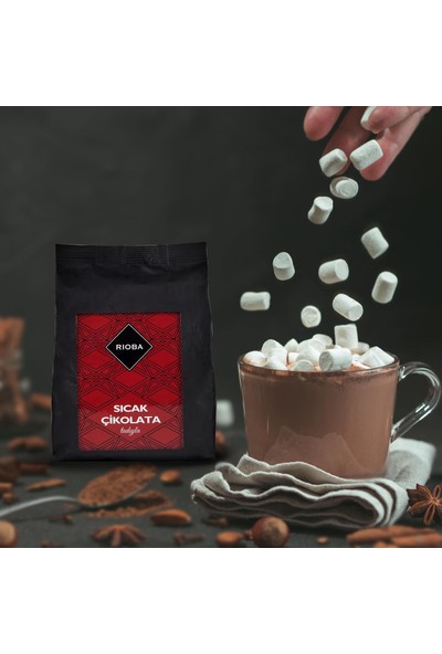Rioba Yoğun Kıvam Sıcak Çikolata 3 x 1 kg Rioba Yoğun Kıvam Sıcak Çikolata 3 x 1 kg