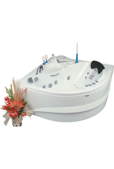 Waterway Sunset Jakuzi 150 x 150 H55 ( Elegance Sistem / Gövde+ Metal Ayak +ön Panel Hidromasajlı Küvet ) Waterway Sunset Jakuzi 150 x 150 H55 ( Elegance Sistem / Gövde+ Metal Ayak +ön Panel Hidromasajlı Küvet )