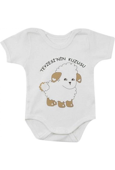 Sema Baby Teyzesi'nin Kuzusu Kısa Kol Body 6-9 Ay