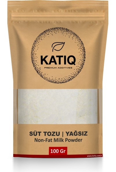 Katıq Yağsız Süt Tozu 100 gr Katıq Yağsız Süt Tozu 100 gr