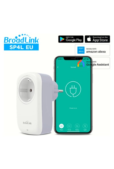 Broadlink SP4L Ab Wifi Soket Fiş 16A Çıkış Zamanlayıcısı Broadlink SP4L Ab Wifi Soket Fiş 16A Çıkış Zamanlayıcısı
