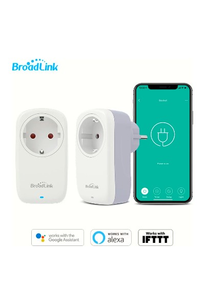 BroadLink 16A Wifi Akıllı Soket Elektrik Fişleri Akıllı Prizler 2 Adet BroadLink 16A Wifi Akıllı Soket Elektrik Fişleri Akıllı Prizler 2 Adet