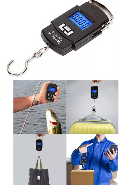 PearlHaus Digital Çok Amaçlı Taşınabilir El Tartısı Max 50 kg PearlHaus Digital Çok Amaçlı Taşınabilir El Tartısı Max 50 kg