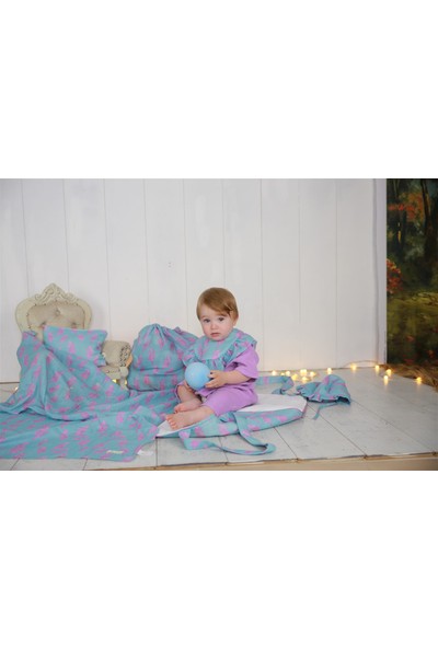 Nessel Mavi Lavanta Yaka 618-2