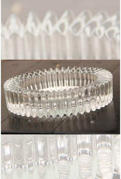 Pazar Kristal Lüx Cam Küllük Mega Boy 14 cm Pazar Kristal Lüx Cam Küllük Mega Boy 14 cm