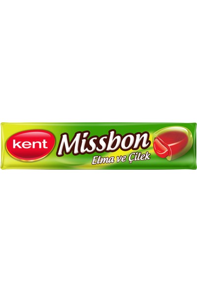 Kent Missbon Elma ve Çilek Aromalı Şeker 43 gr x 24 Adet Kent Missbon Elma ve Çilek Aromalı Şeker 43 gr x 24 Adet
