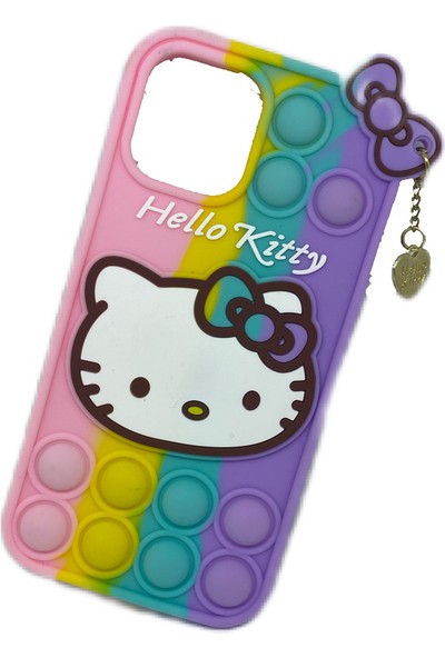Kozmik Aksesuar Apple iPhone 11 6.1 Hello Kitty Popit Kılıf Kozmik Aksesuar Apple iPhone 11 6.1 Hello Kitty Popit Kılıf