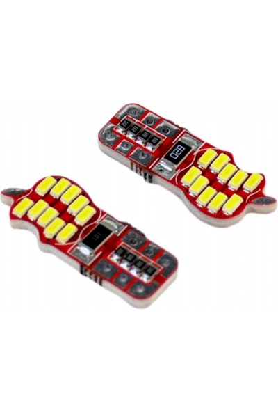 Carub 12V T10 Ampul 20 LED 16W Smd Canbus Fiber Beyaz BR0405536 Carub 12V T10 Ampul 20 LED 16W Smd Canbus Fiber Beyaz BR0405536
