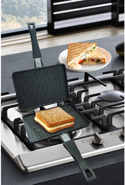 Çarşıdayız Granit Döküm El Tost Makinası Çarşıdayız Granit Döküm El Tost Makinası