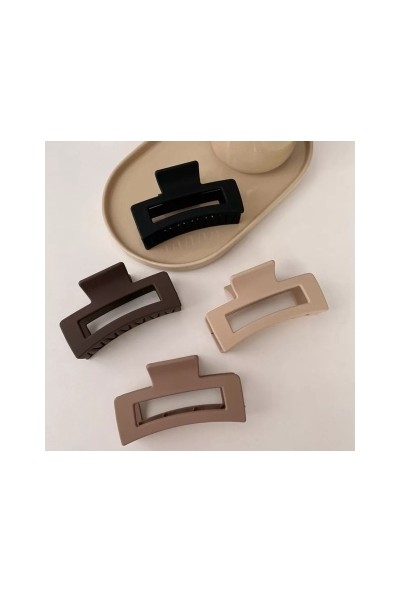 Monalisa 4'lü Kahve Ton Kadın Toka Seti K2801000