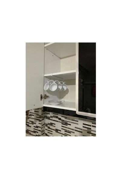 Abe Dolap Içi Kupalık Beyaz