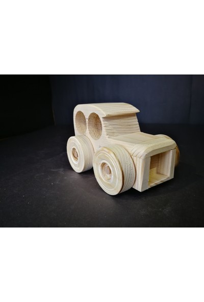 Arslan Ahşap Ahşap Oyuncak Araba