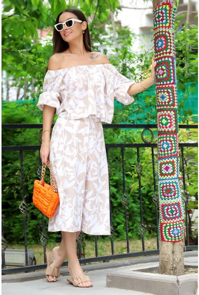 Nazen Giyim Puantiye Desenli Kadın Etek 270357-2Y2 Nazen Giyim Puantiye Desenli Kadın Etek 270357-2Y2