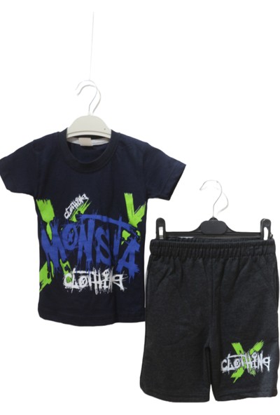 Sevimli Kids Erkek Çocuk Şortlu Takım