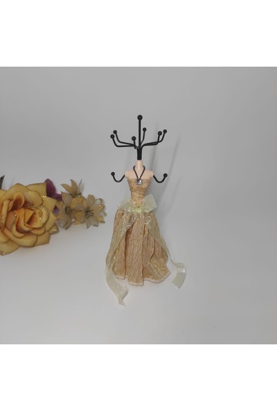 Ramdet Kadın Figürlü Takı Küpe Yüzük Askısı Elbiseli Kadın Başucu Takı Standı 18 cm Manken Stand Ramdet Kadın Figürlü Takı Küpe Yüzük Askısı Elbiseli Kadın Başucu Takı Standı 18 cm Manken Stand