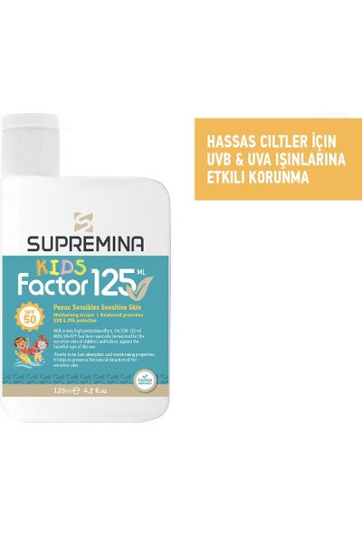 Supremina Factor Kids SPF50 125 ml