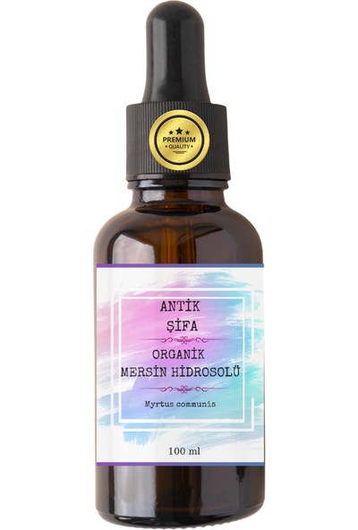 Antik Şifa %100 Organik Mersin Suyu - Saf Mersin Hidrosolü (100 Ml) Antik Şifa %100 Organik Mersin Suyu - Saf Mersin Hidrosolü (100 Ml)