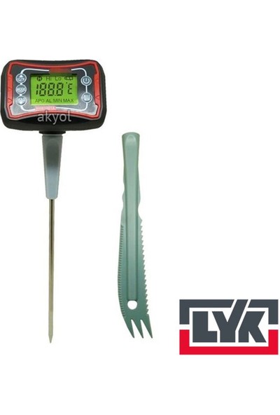 DT1001A Oynar Başlıklı Üstten Göstergeli Gıda Termometresi