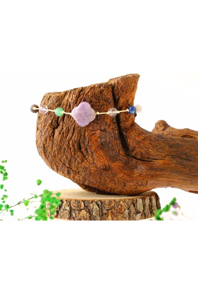 Deniz Doğal Taş Çakra Taşları Halhal 6 Mm, B921 Deniz Doğal Taş Çakra Taşları Halhal 6 Mm, B921