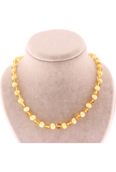 Deniz Doğal Taş Kehribar Doğal Taş Kolye M194 Deniz Doğal Taş Kehribar Doğal Taş Kolye M194