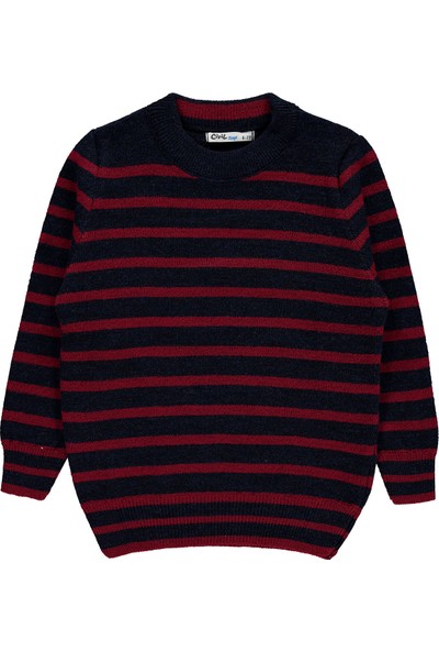 Civil Boys Erkek Çocuk Kazak 6-9 Yaş Bordo