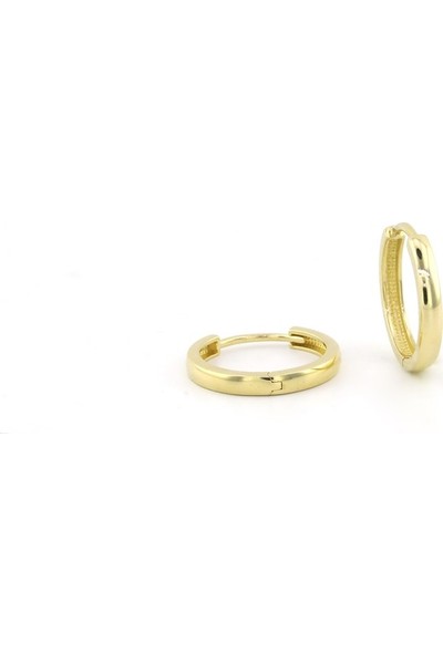 Altınkaynak 14 Ayar Halka Altın Küpe