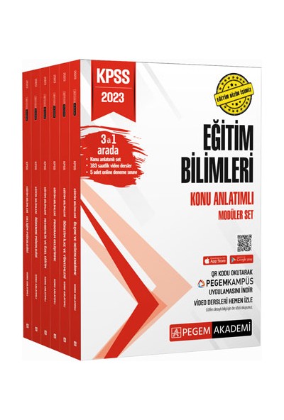 Pegem Akademi Yayıncılık 2023 KPSS Eğitim Bilimleri Konu Anlatımlı Modüler S Pegem Akademi Yayıncılık 2023 KPSS Eğitim Bilimleri Konu Anlatımlı Modüler S