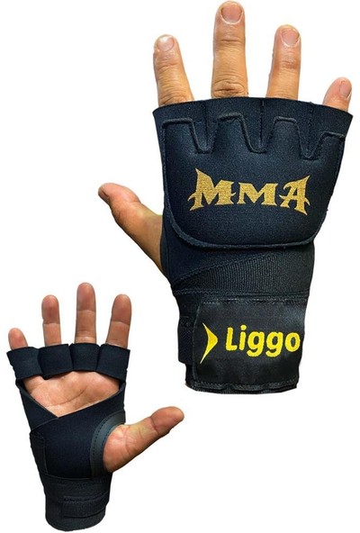 Liggo Ufc Mma Eldiveni Bilek Bandajlı Boks Eldiveni Liggo Ufc Mma Eldiveni Bilek Bandajlı Boks Eldiveni