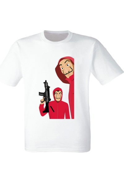 Yapo Ticaret La Casa De Papel Baskılı Çocuk Tişörtü