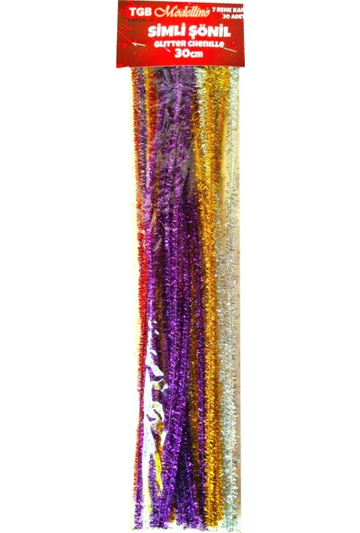 Modellino Simli Şönil Tgb 20'li 30 cm Modellino Simli Şönil Tgb 20'li 30 cm