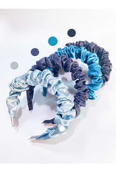 Csr Aksesuar 4lü Saten Taç Seti