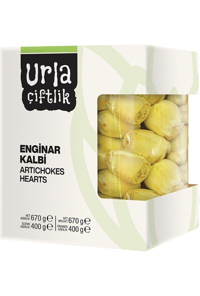 Urla Çiftlik Enginar Kalbi 690 gr Urla Çiftlik Enginar Kalbi 690 gr