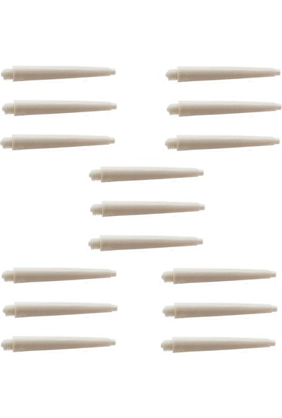 Dartsan 5 Set (15 Adet) 48MM Dartsan Nylon Dart Şaft-Shaft Beyaz, Dartsan 5 Set (15 Adet) 48MM Dartsan Nylon Dart Şaft-Shaft Beyaz,