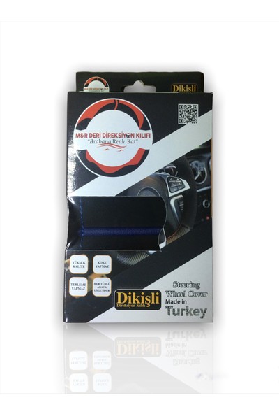 Hediyeli Alcantara Mavi Yüzüklü Direksiyon Kılıfı Hediyeli Alcantara Mavi Yüzüklü Direksiyon Kılıfı