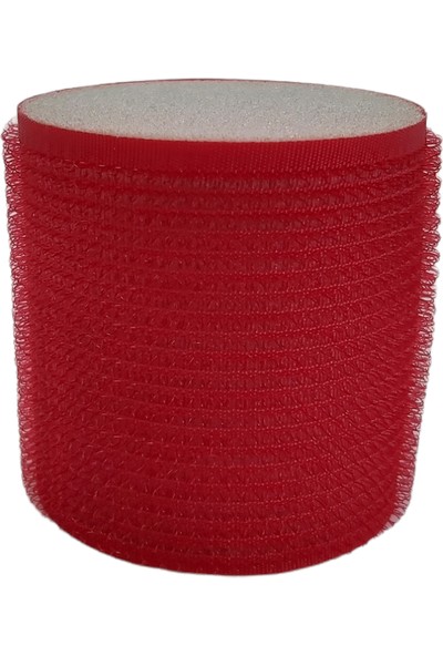 Croc 1208 Cırtlı Sünger Bigudi 4'lü Çap 6 cm Kırmızı Croc 1208 Cırtlı Sünger Bigudi 4'lü Çap 6 cm Kırmızı