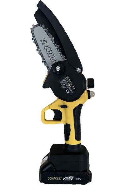 Çift Akülü Zincirli Dal Budama Makinesi HKT408